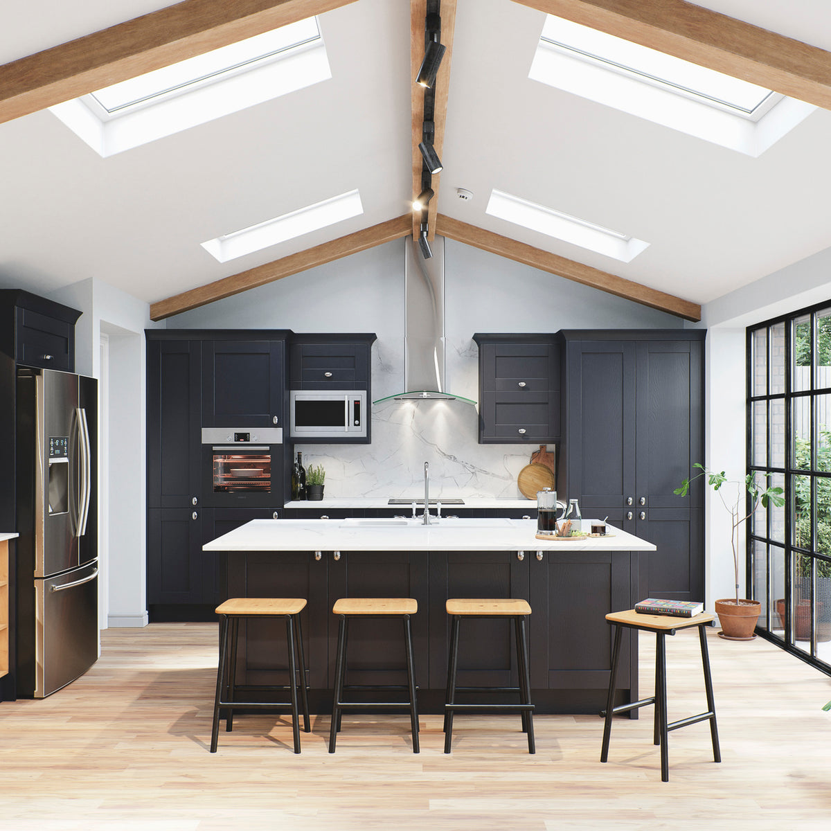 Indigo Kitchen Finishing Components | Chantilly | UK – Aspin Collins