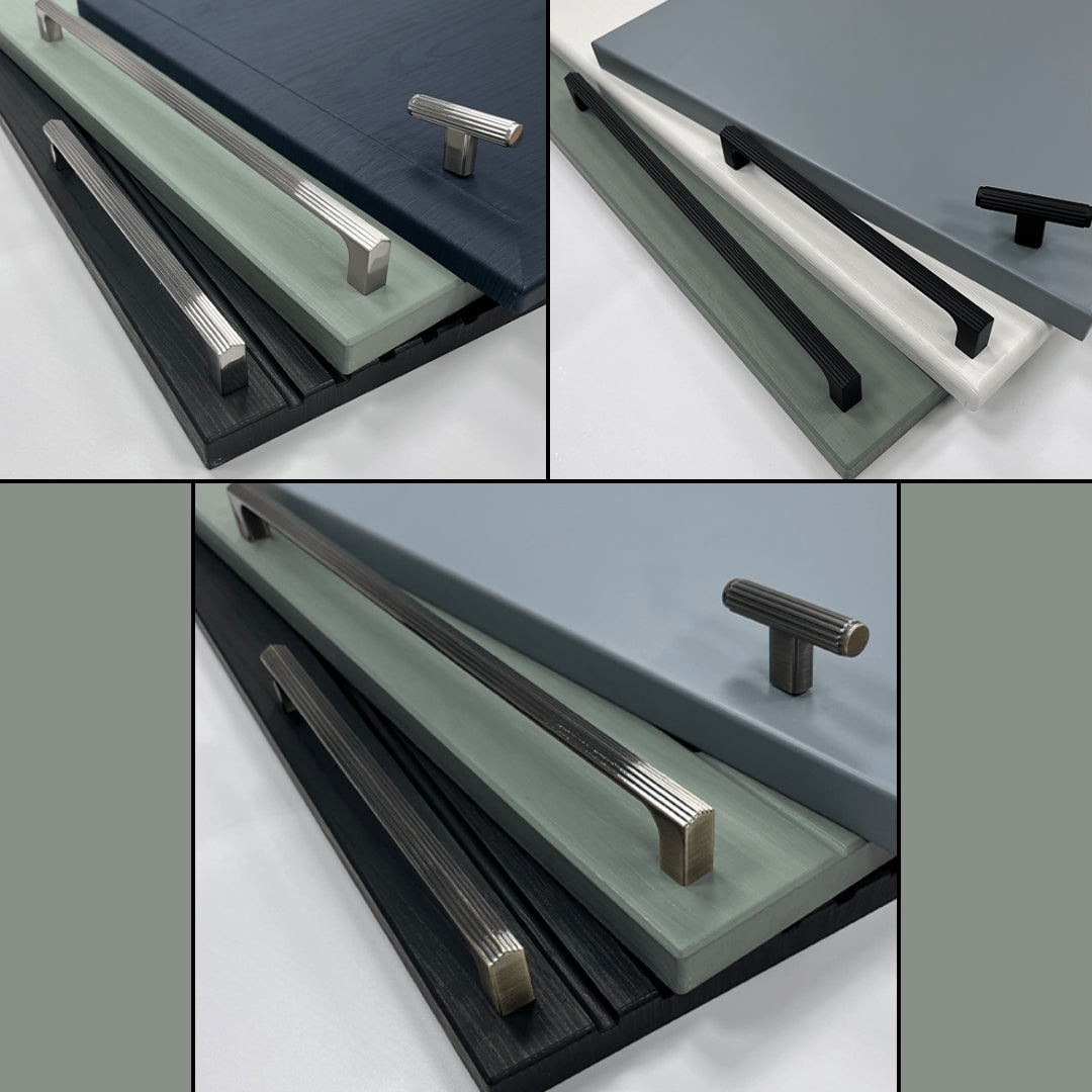 Textured Cabinet Handles & Knobs – Strata Collection – Aspin Collins