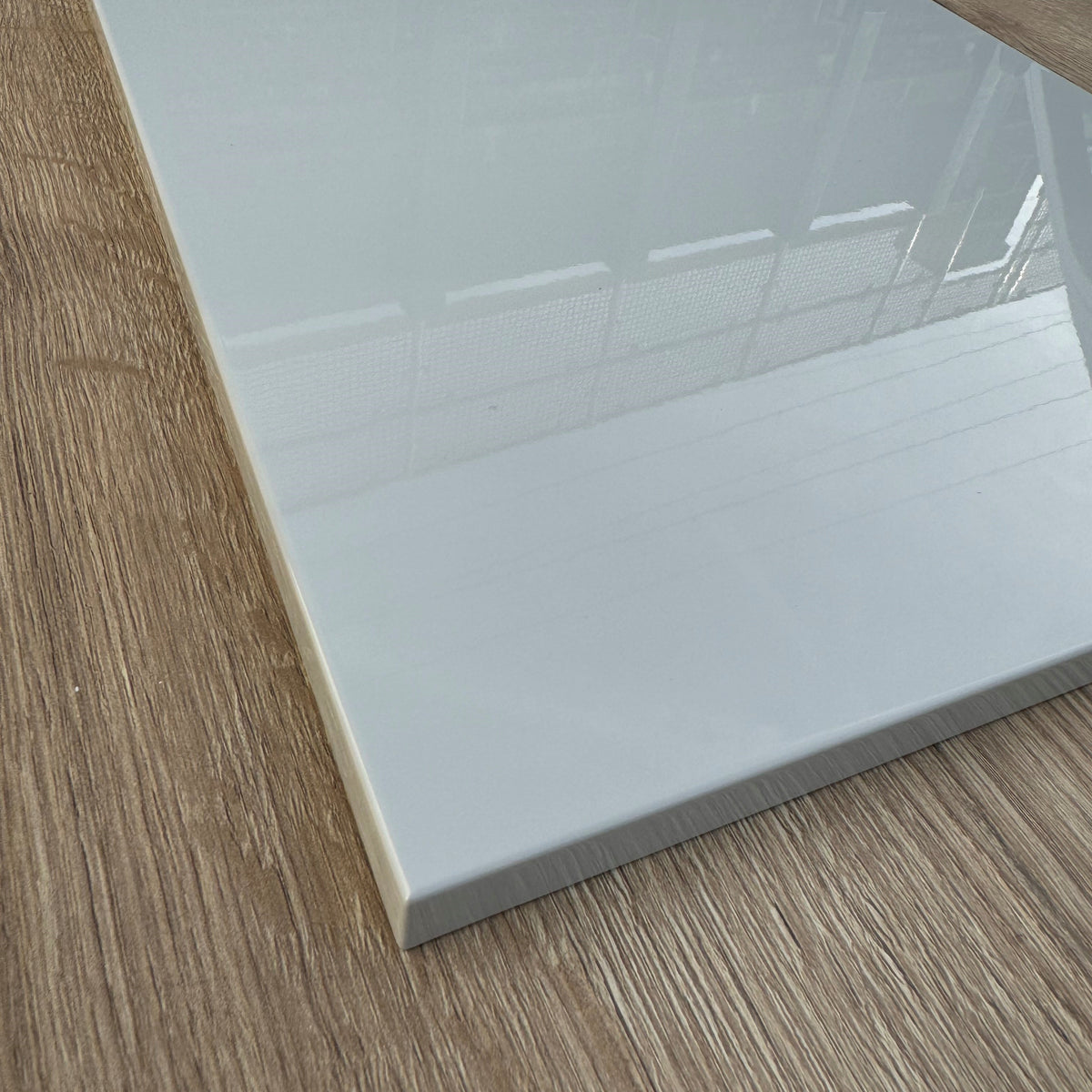 Valencia Light Grey Gloss Kitchen Doors | Sleek & Stylish – Aspin Collins