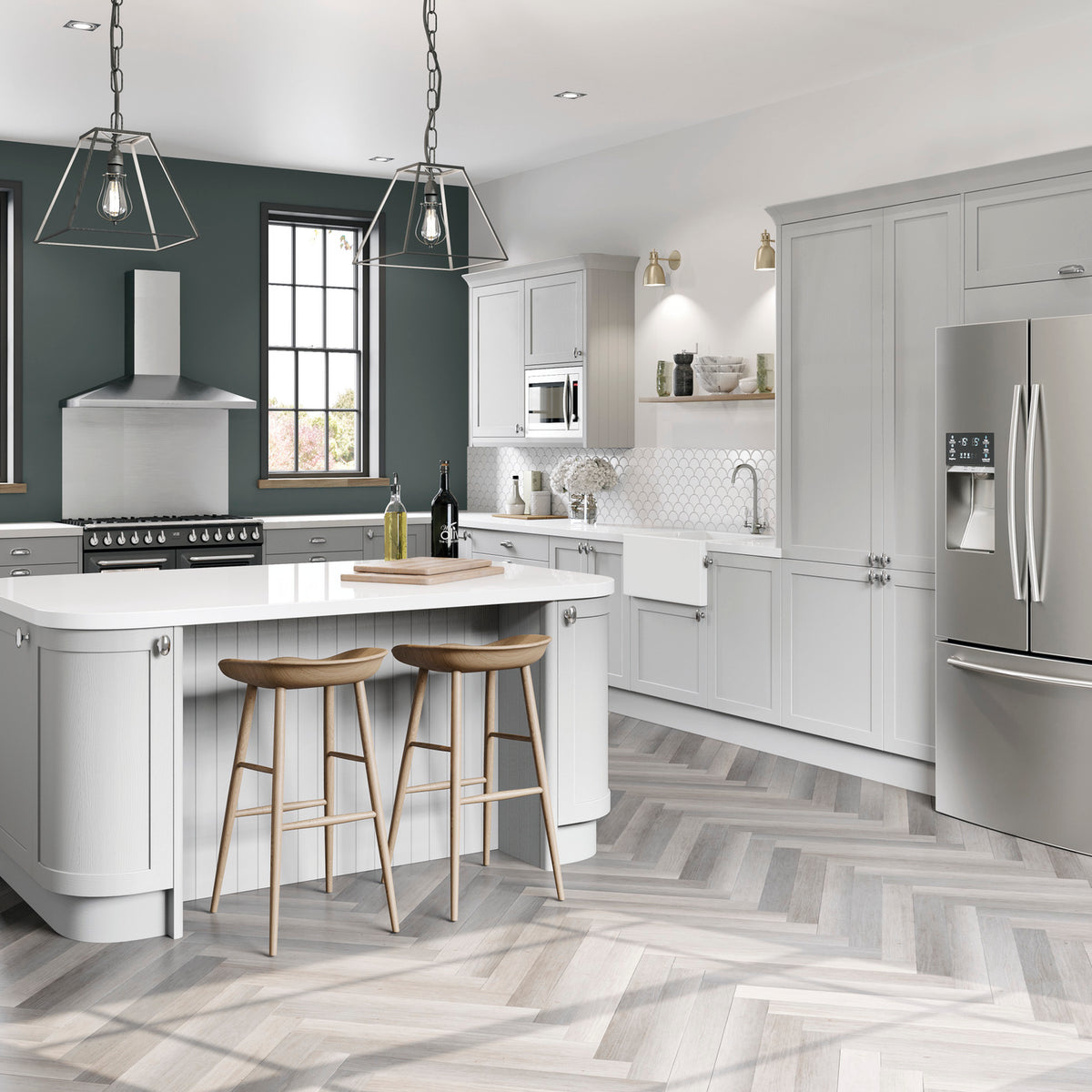 Mayfair Light Grey Kitchen Finishing Components – End Panels, Plinths ...