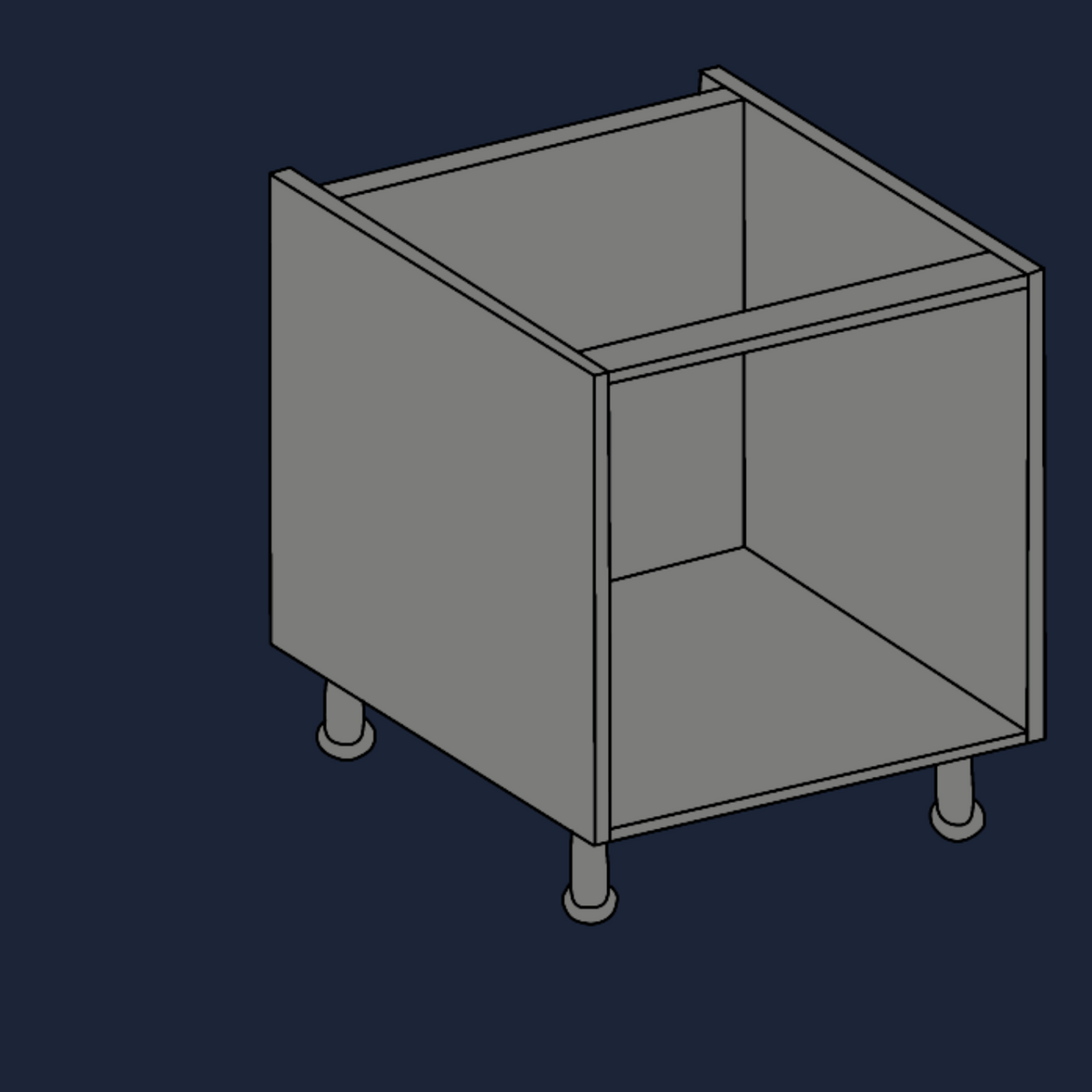 Belfast Sink Base Unit | 600mm & 800mm | Aspin Collins – Aspin Collins