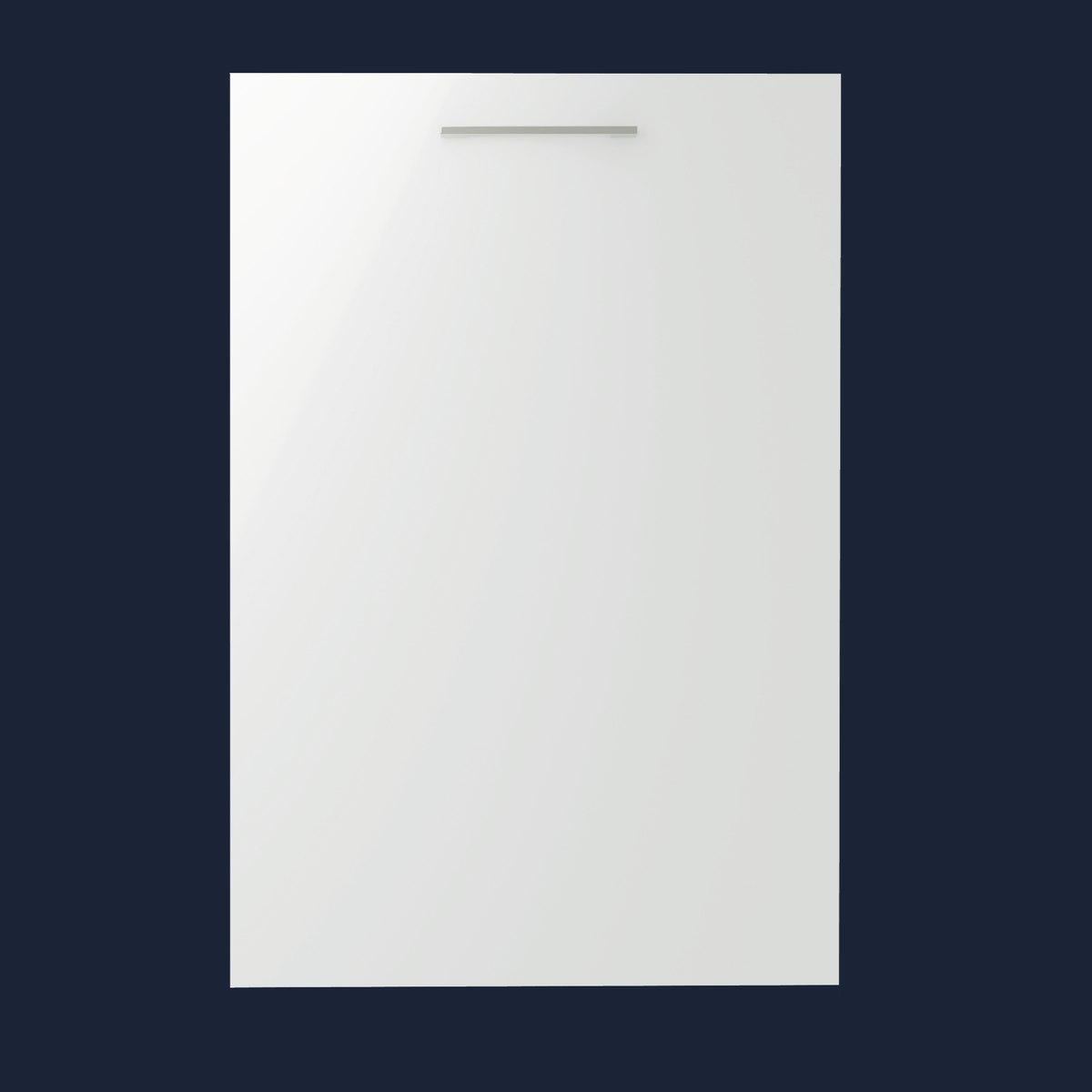 Valencia White Gloss Drawer Fronts | Sleek & Reflective Kitchen Storage ...