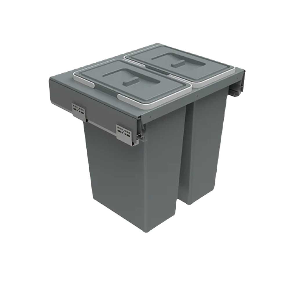Dragon Pull Out Wastebin | Space-Saving Kitchen Bin in Anthracite ...